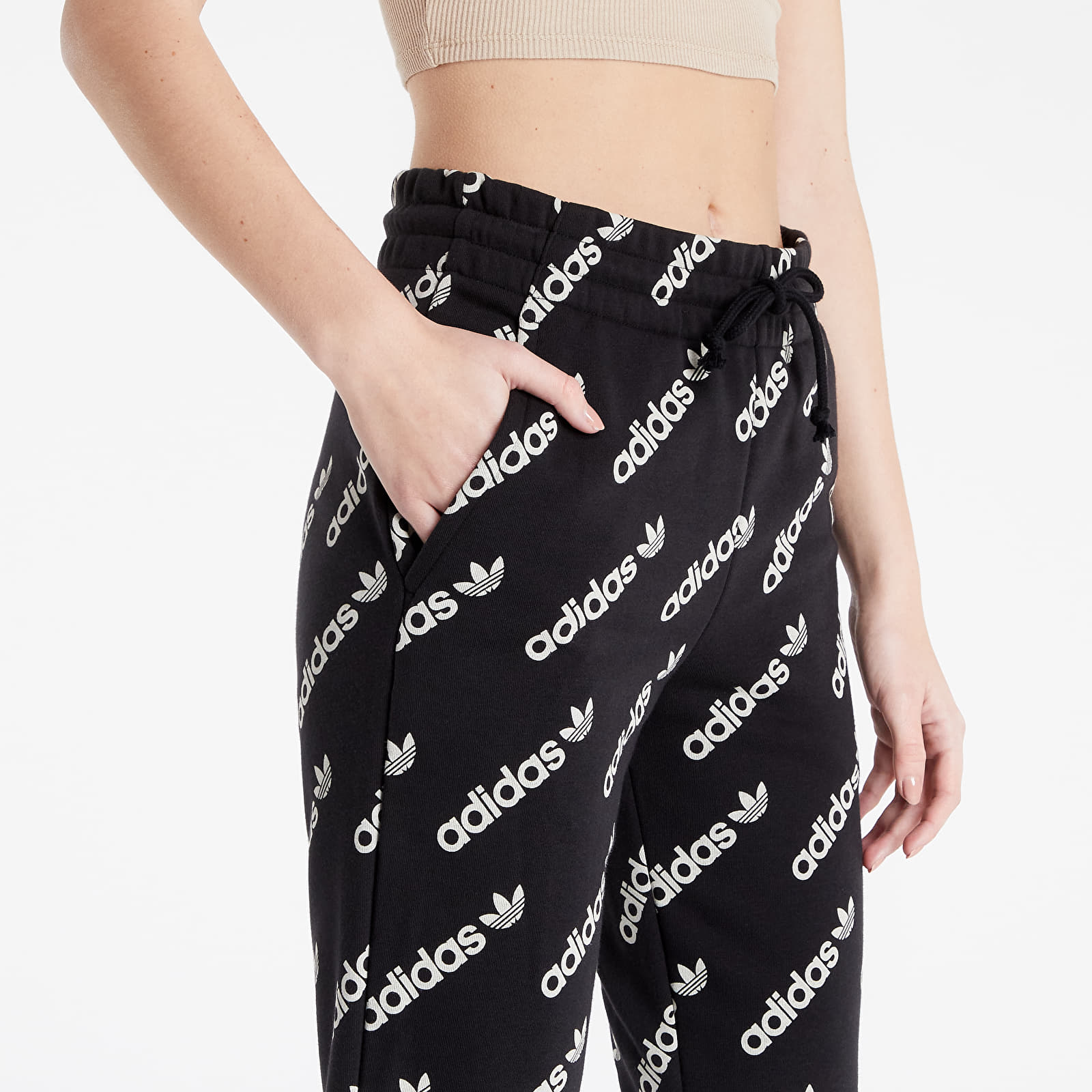 Παντελόνια adidas Monogram Track Pants Black (HM4887) | Footshop