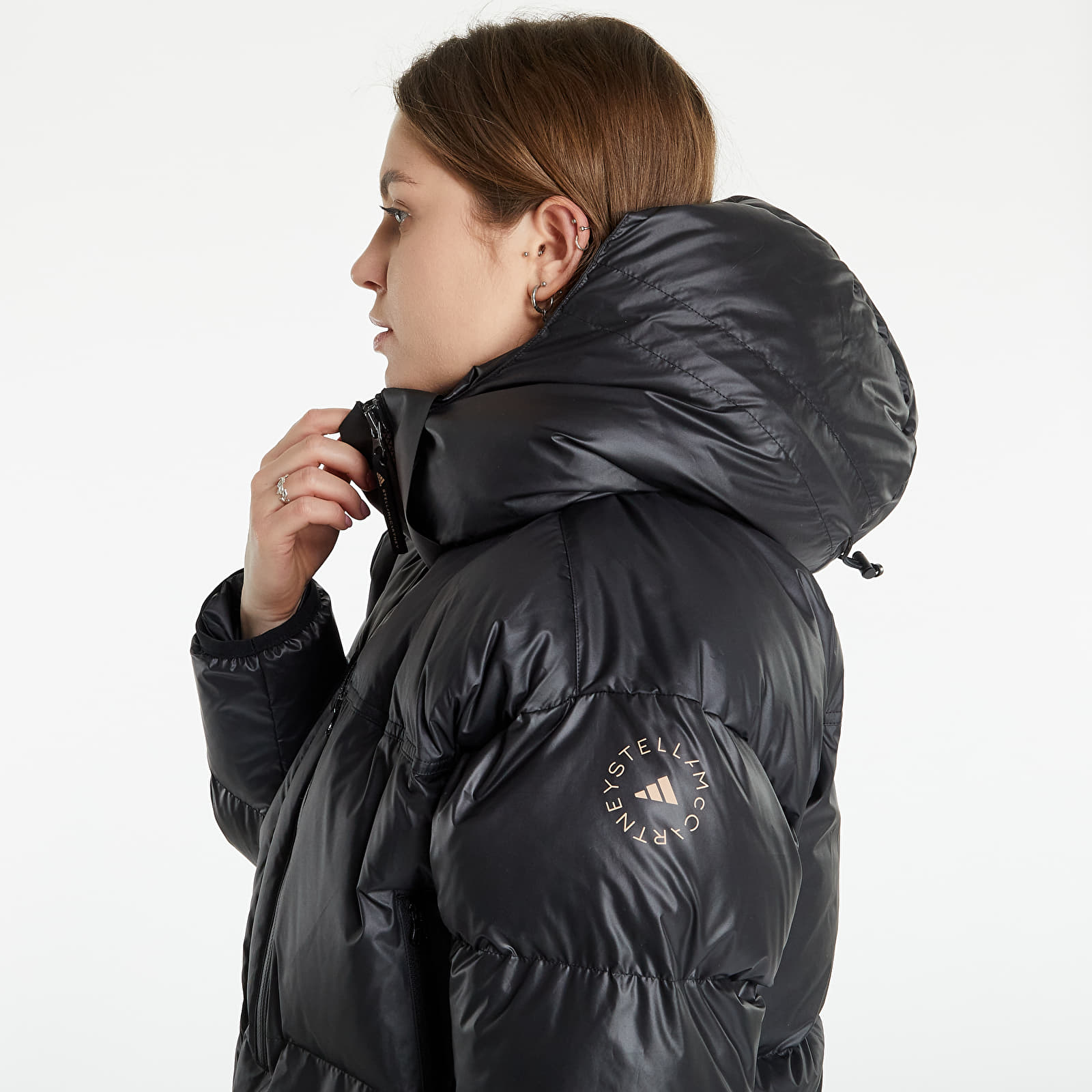 Bundy adidas x Stella Mccartney Short Puffer Black (GT4280) | Footshop