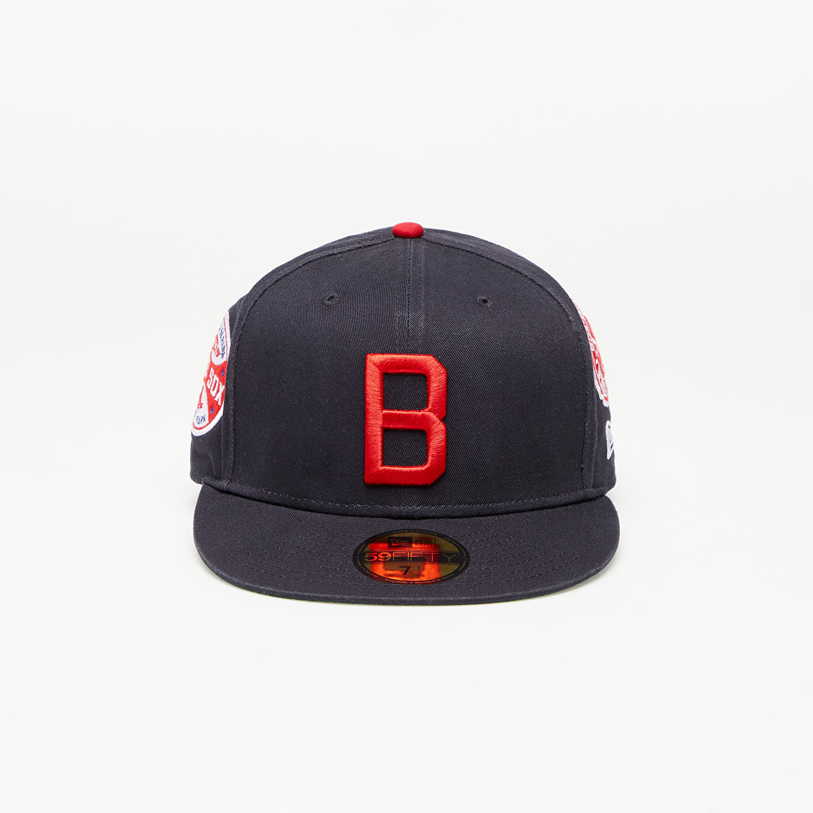 Caps New Era 59Fifty MLB Boston Red Sox Cooperstown Patch Cap Navy ...