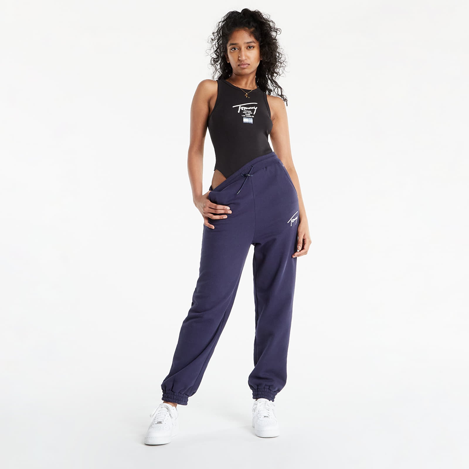 Body Tommy Jeans Modern Signature Body Tank Black (DW0DW12608 BDS ...