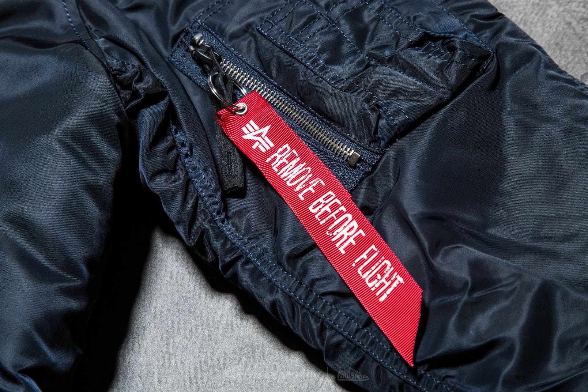 Jackets Alpha Industries N3B VF 59 Replica Blue (103141 Replica Blue ...