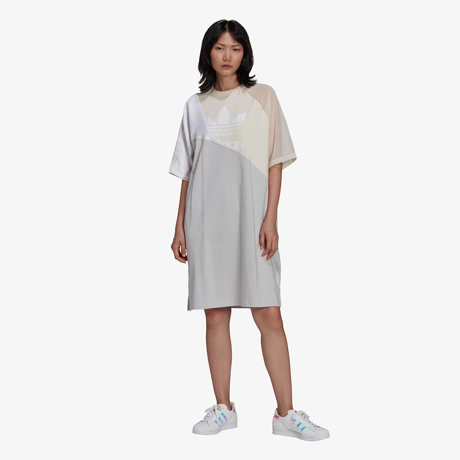 Rochii adidas Tee Dress Wonder White | Footshop