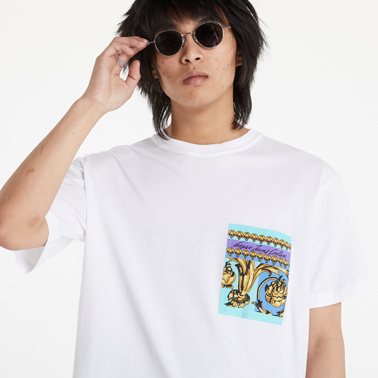 T-shirts Versace Jeans Couture Jersey Co Majr 1090 T-Shirt White | Footshop