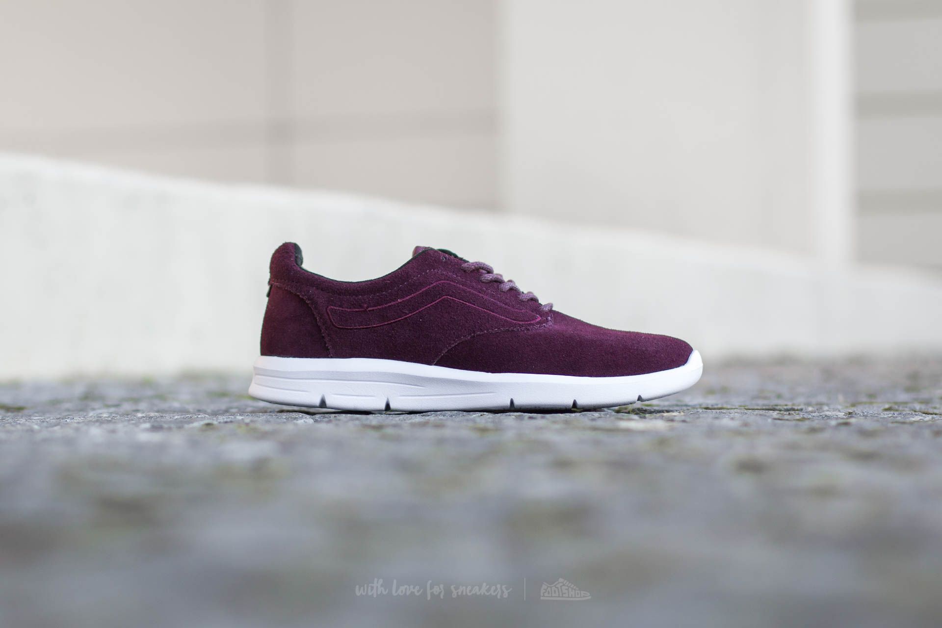 Men's shoes Vans Iso 1.5 (Suede) Iron Brown/ True White (5SM45) | Footshop
