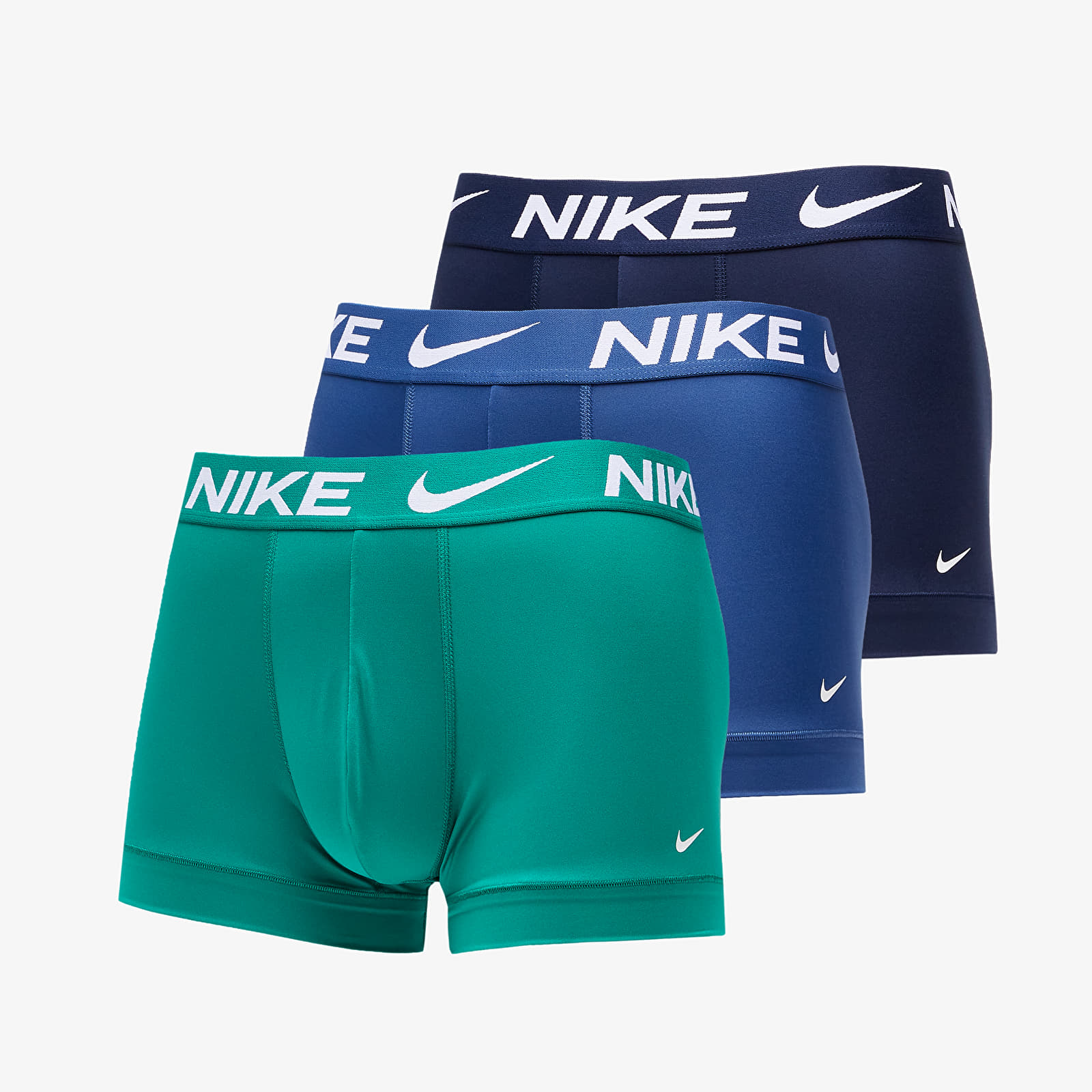 Trunks Nike Dri-FIT Essential Micro Trunk 3-Pack Malachite/ Mystic Navy ...