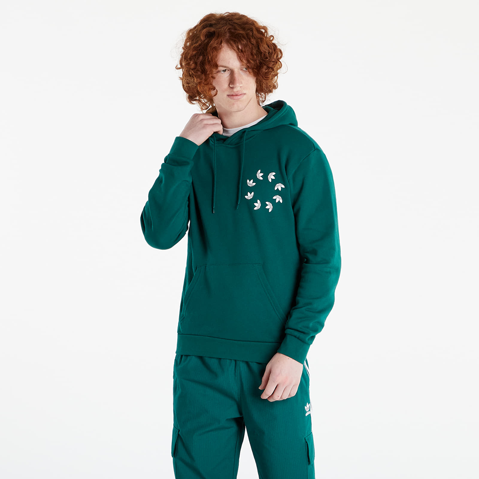 adidas Originals Spinner Hoodie Green | Footshop