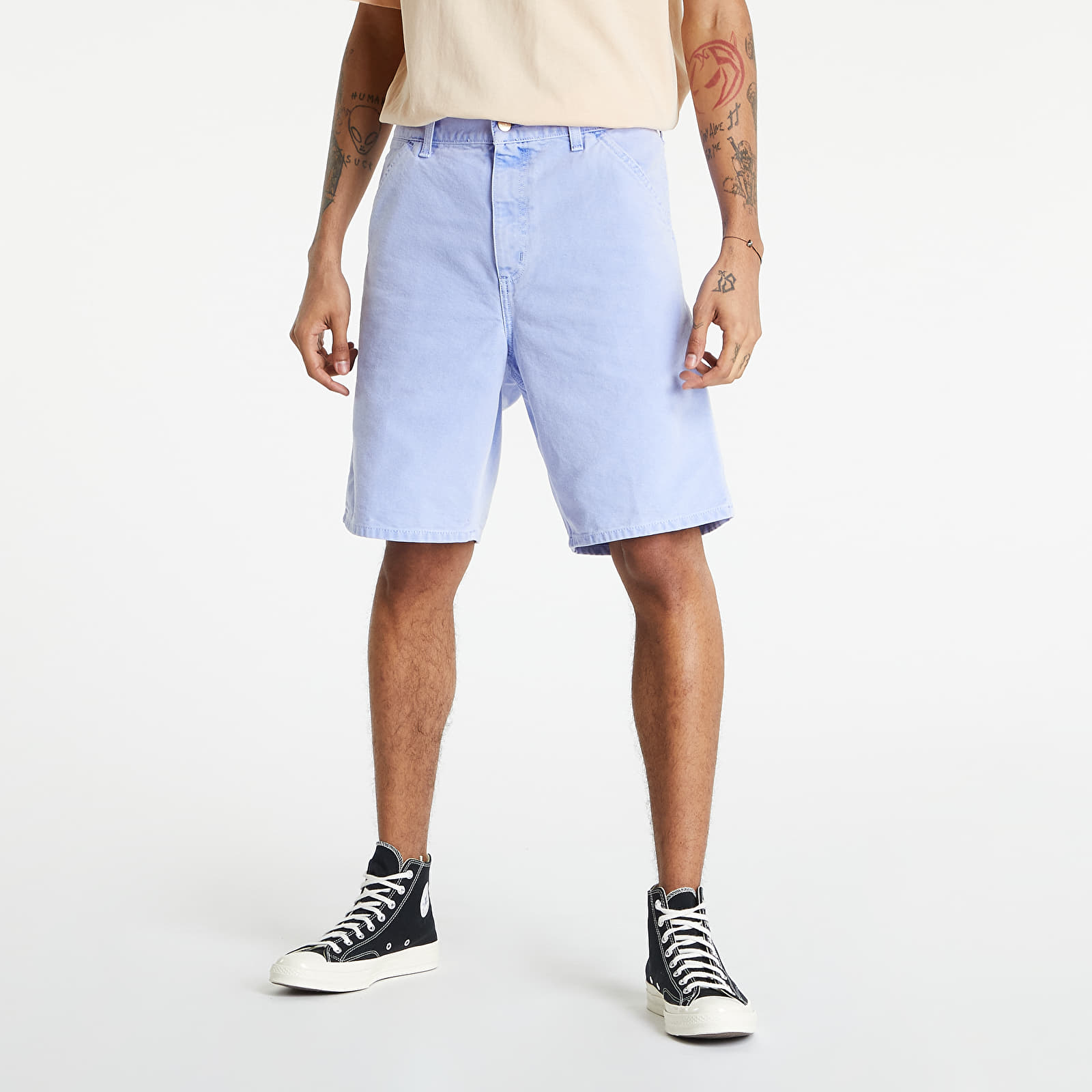 Shorts Carhartt WIP Single Knee Short Purple | Footshop