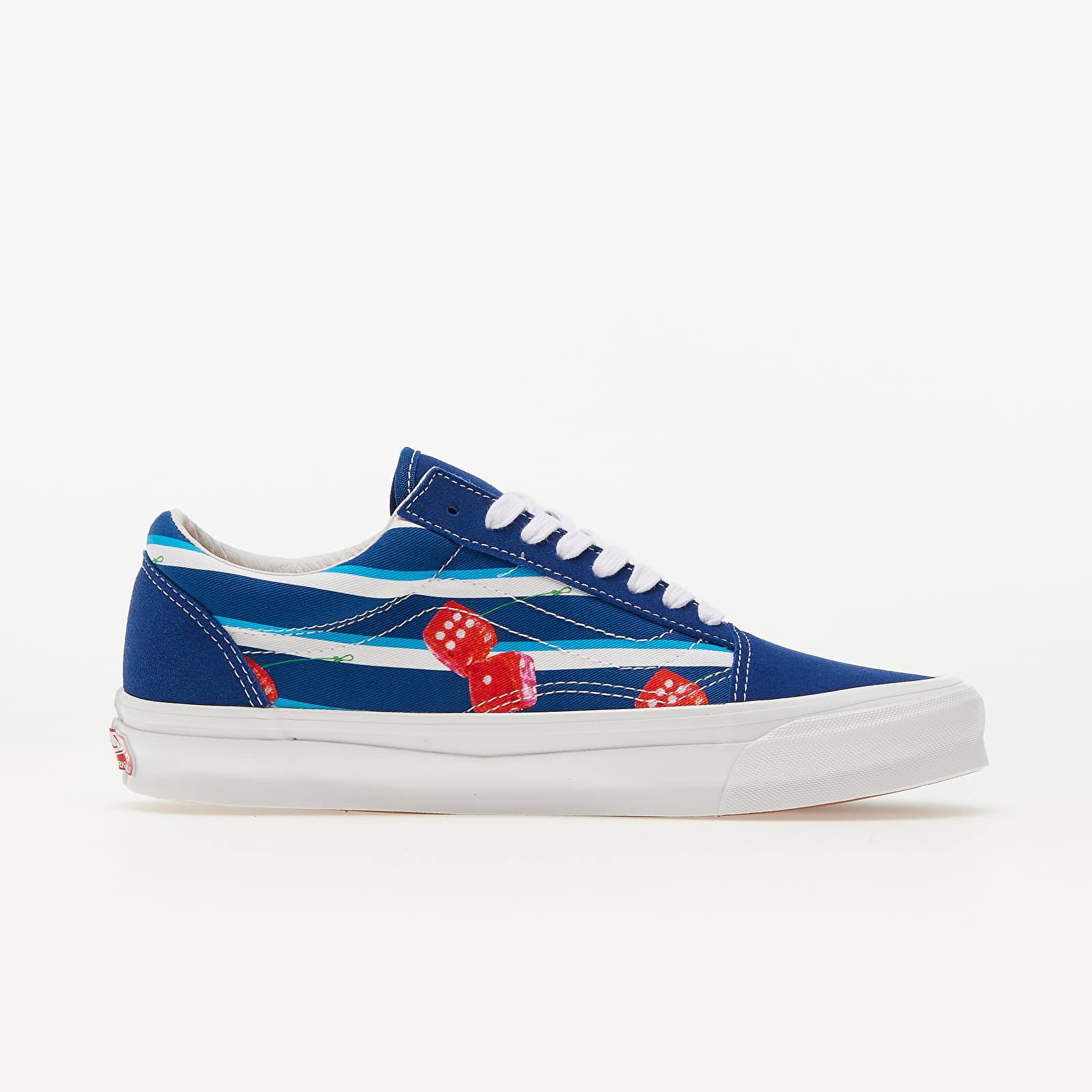 Men's shoes Vans Vault OG Old Skool LX (Snake Eyes) True Blue ...