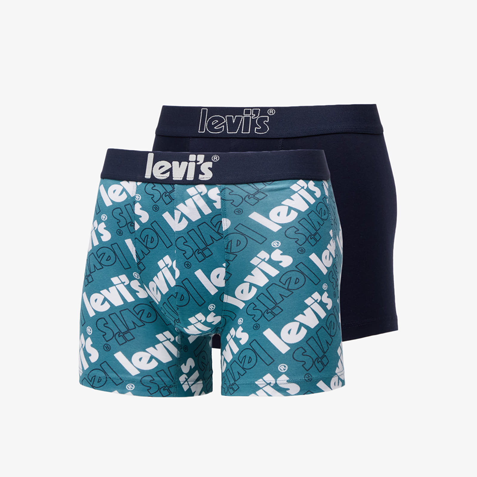 Boxer shorts Levi's® Boxer Brief 2-pack Blue/ Green (37149-0700) | Footshop
