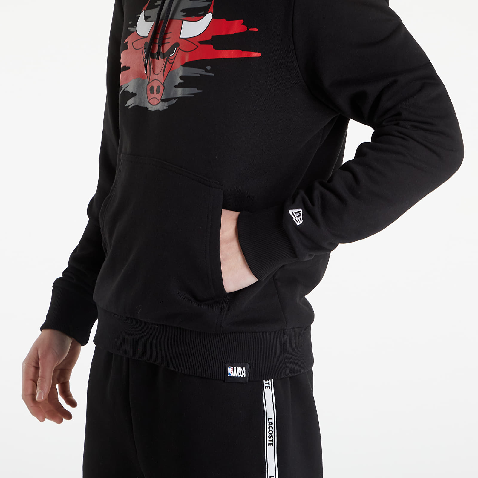 Hoodies and sweatshirts New Era NBA Tear Logo Hoodie Chicago Bulls ...