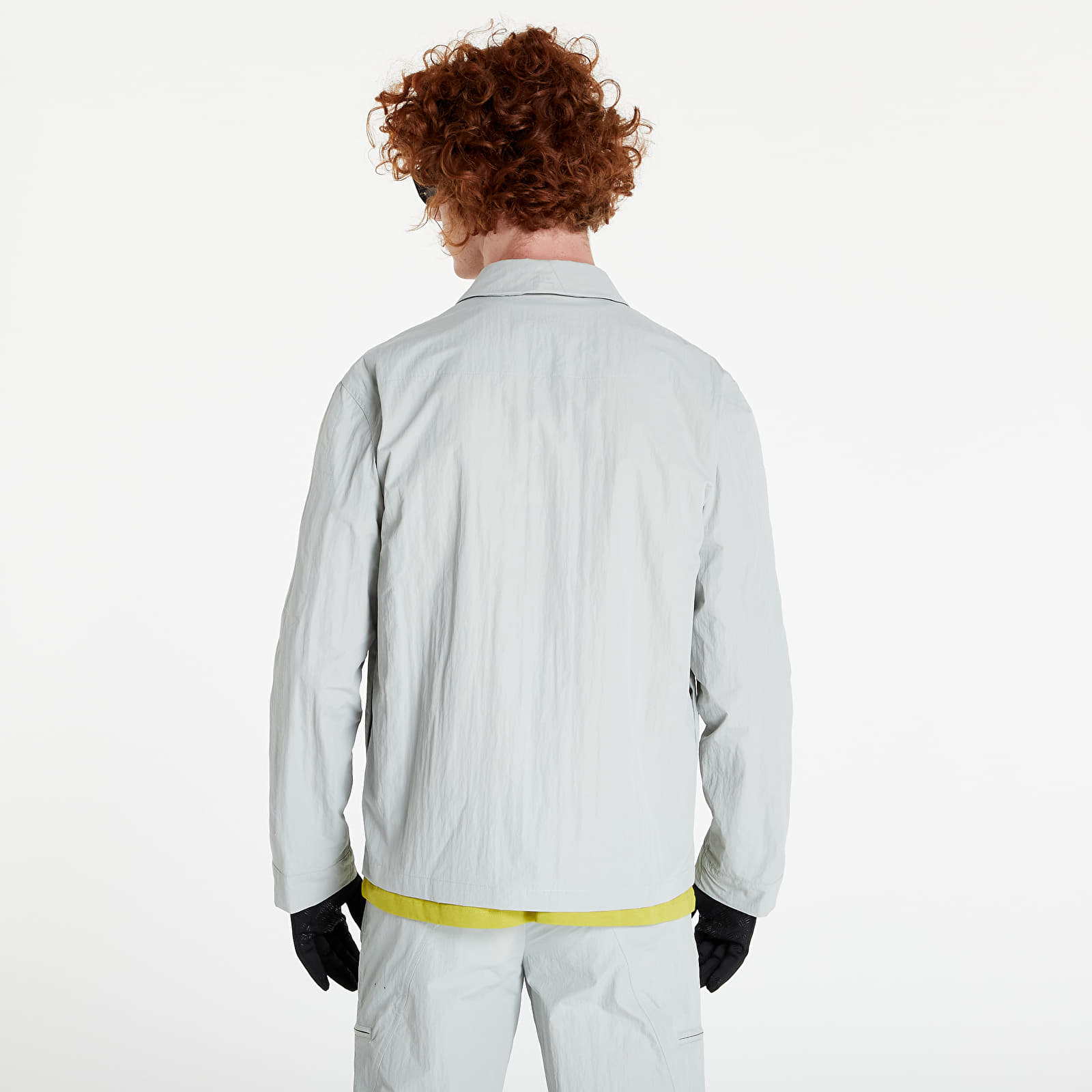 Jackets A-COLD-WALL* Gaussian Overshirt Light Grey | Footshop