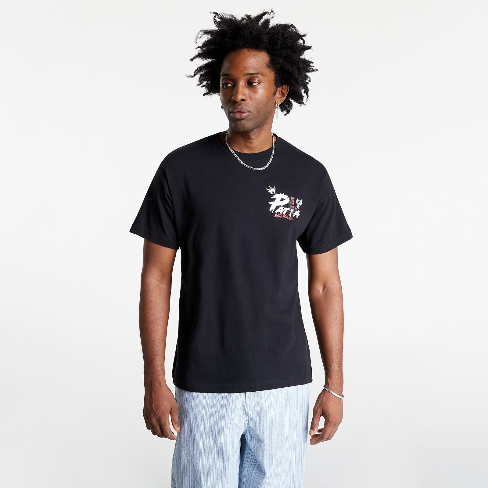 T-shirts Patta Smile For Me T-Shirt Black (POC-AW22-SMILE-TS-001 ...