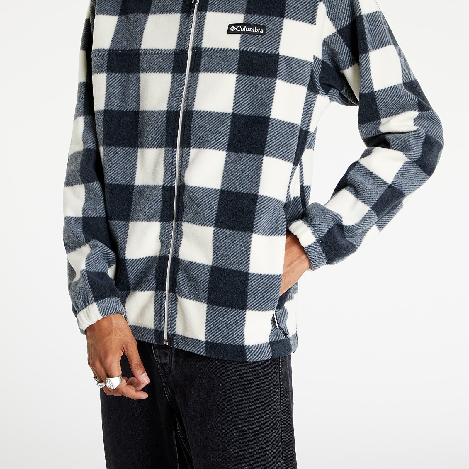 Bundy Columbia Steens Mountain™ Printed Jacket Chalk Check Print | Footshop