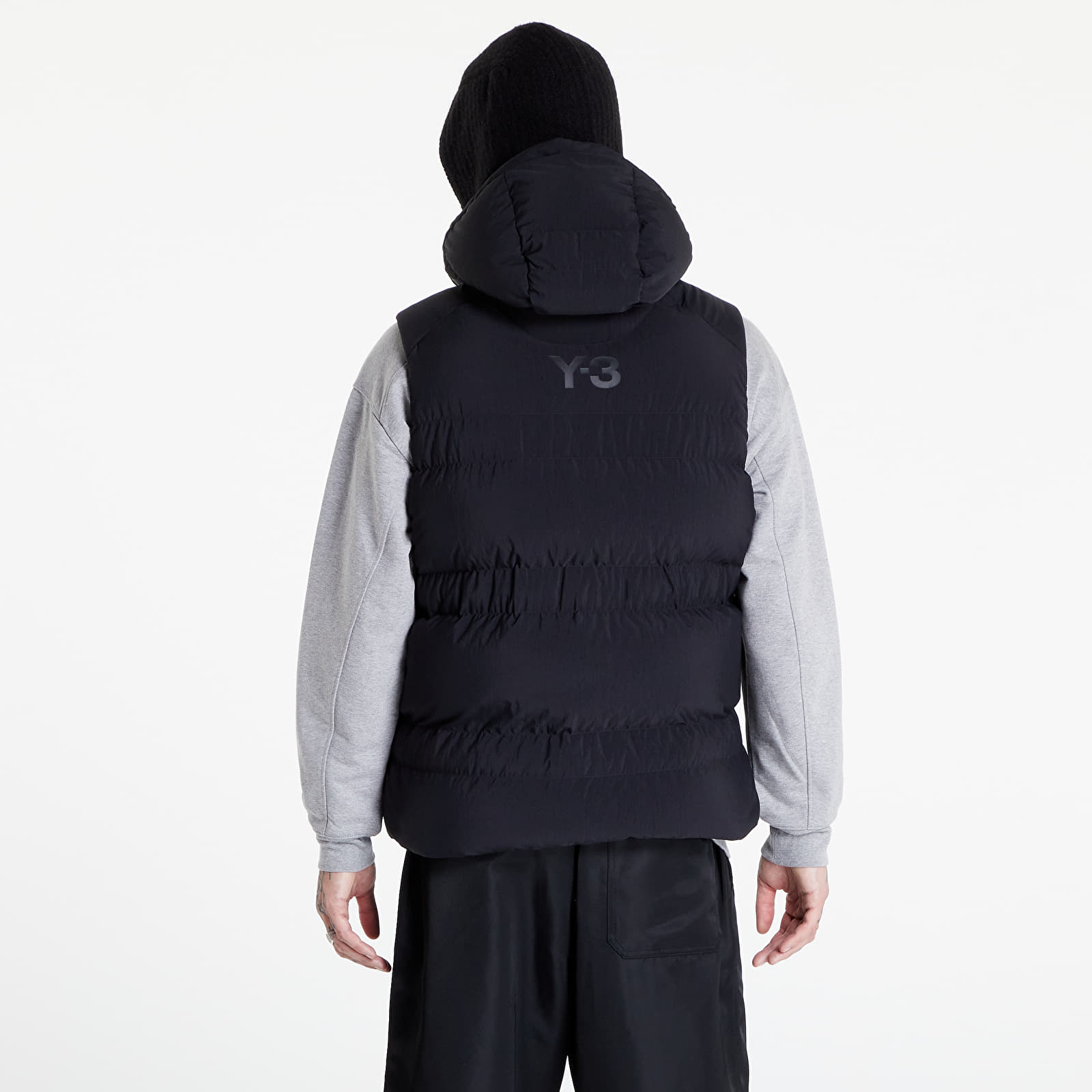 Vests Y-3 M Classic Puffy Vest Black | Footshop