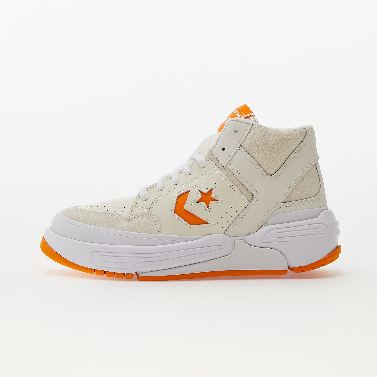 Men's shoes Converse Weapon CX Leather & Suede Egret/ Sun Ray/ White ...