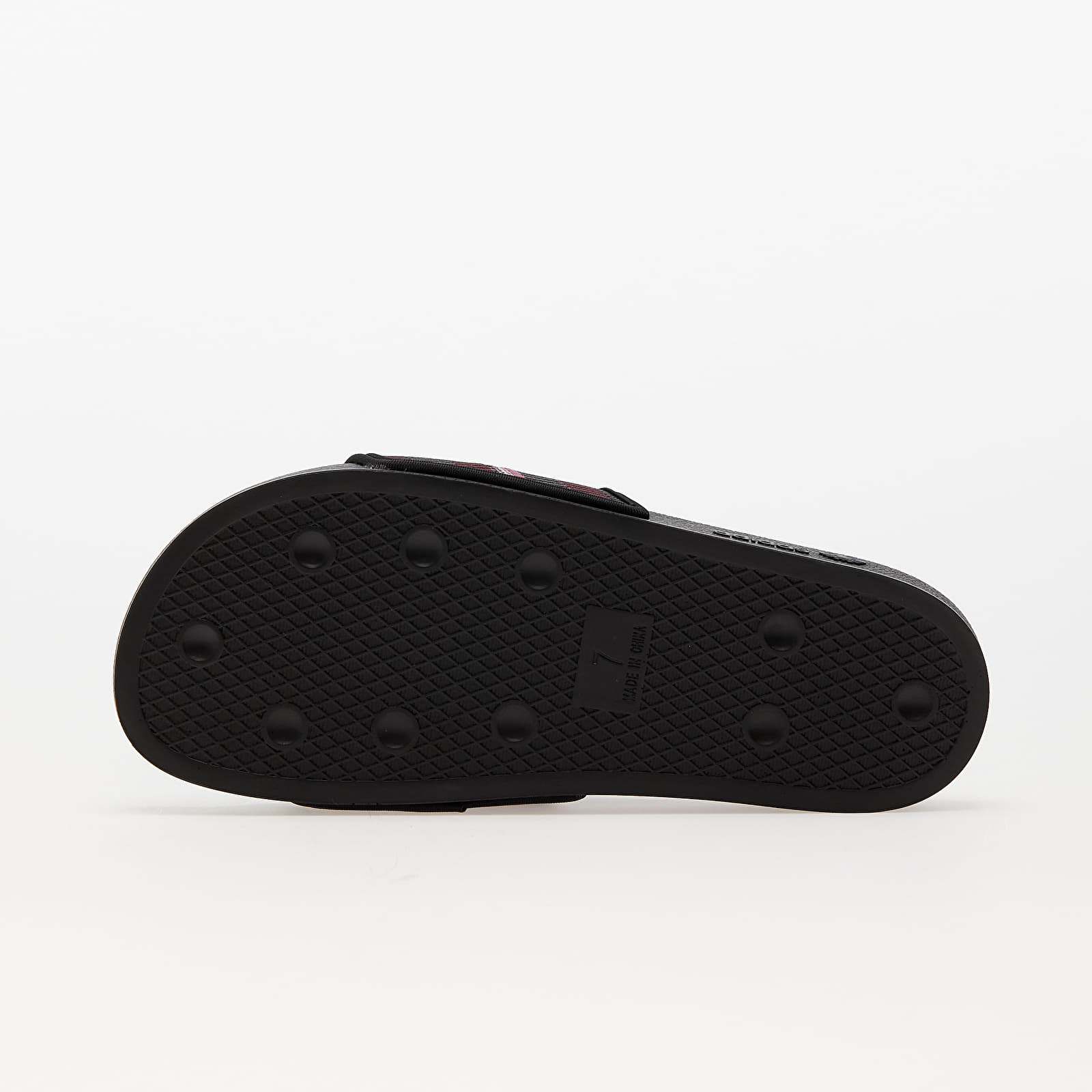 adidas Adilette Patchwork Core Black/ Purple/ Shadow Olive | Footshop