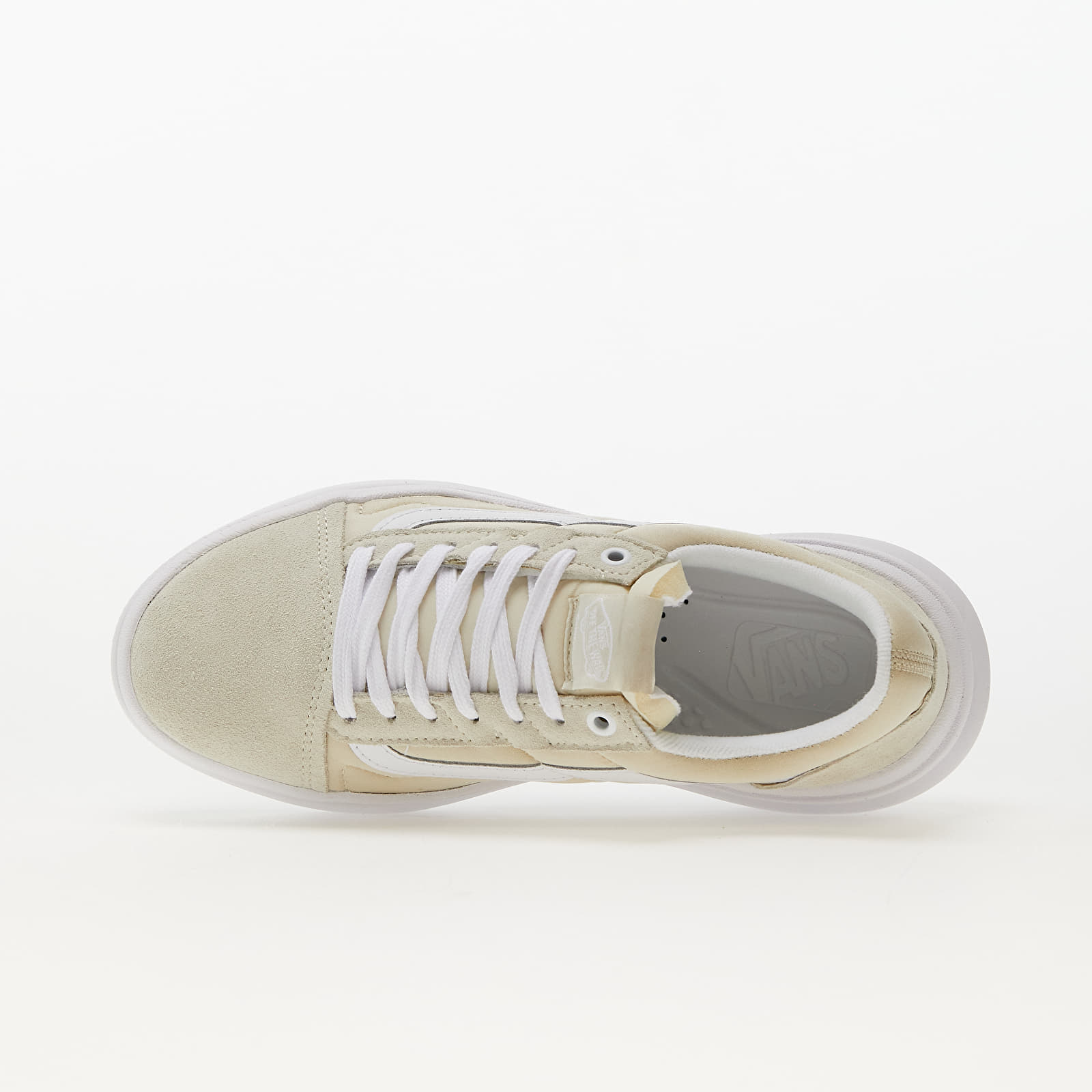 Men's shoes Vans Old Skool Overt Plus ComfyCush Sand/ White | Footshop