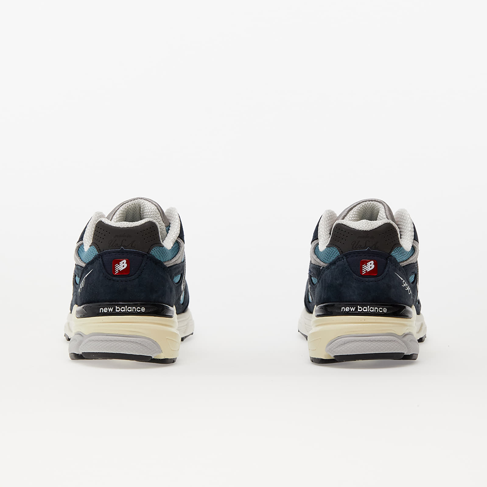 Men's shoes New Balance x Teddy Santis 990 V3 Navy Blue/ Spring Tide ...