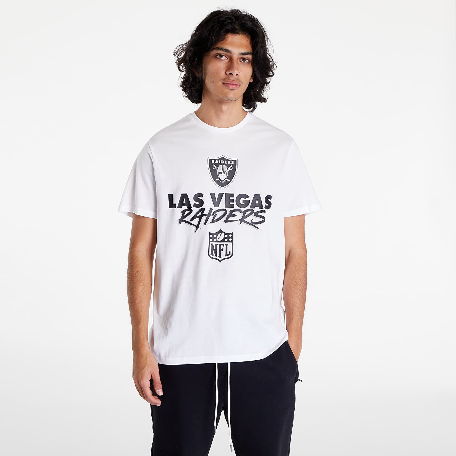 New Era Nfl Script Tee Las Vegas Raiders