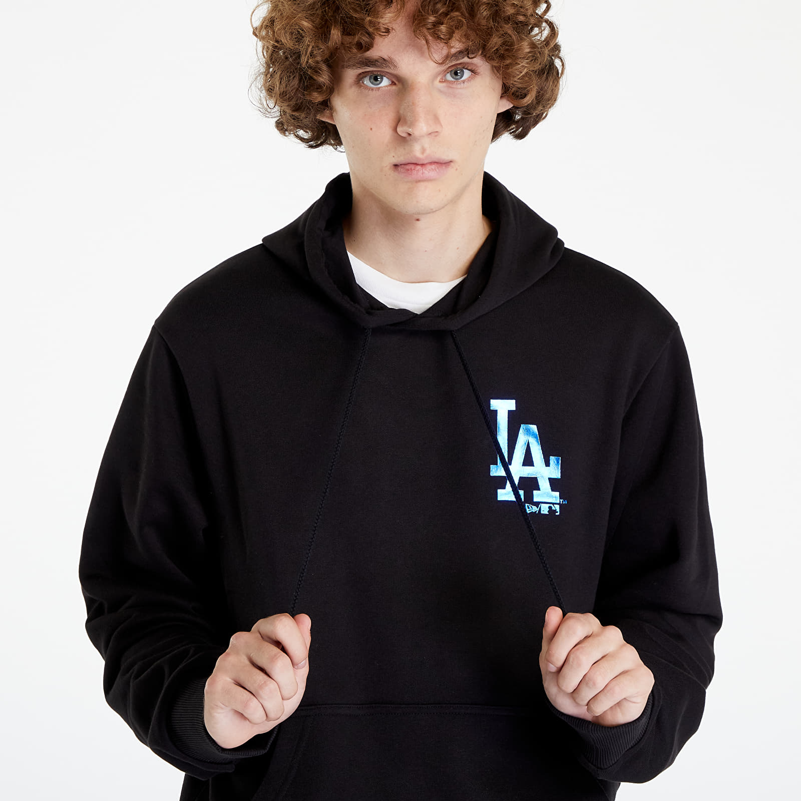 New Era MLB Foil Bp Hoody Los Angeles Dodgers