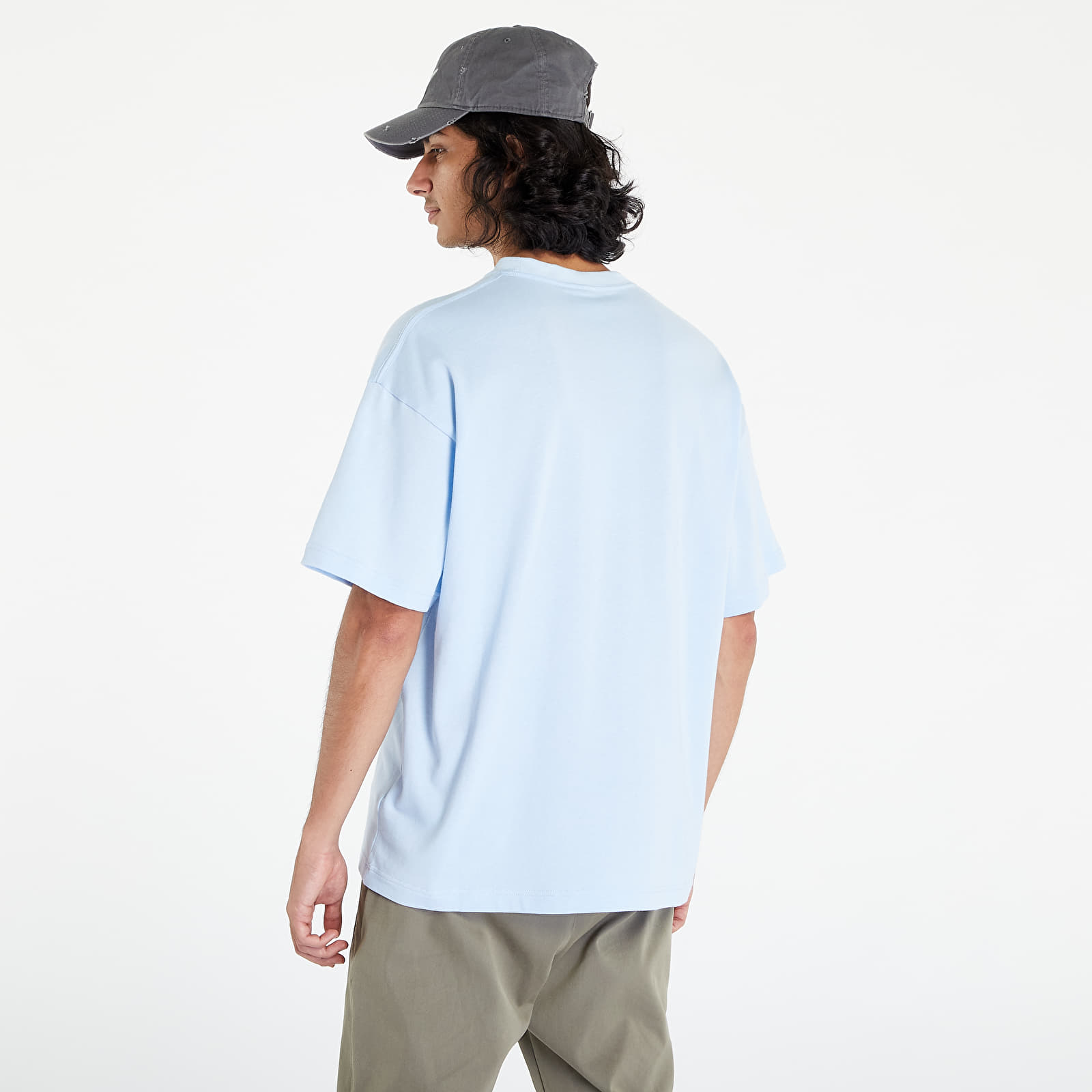 Koszulki Nike Solo Swoosh Men's T-Shirt Celestine Blue/ White | Footshop