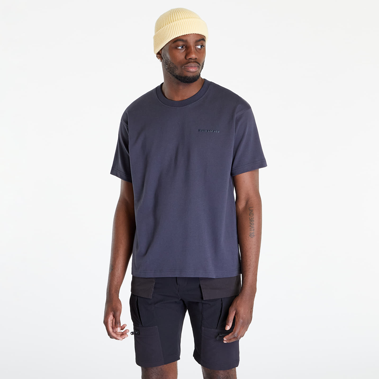 T-shirts adidas Originals Pharrell Williams Basics Tee Night Grey ...