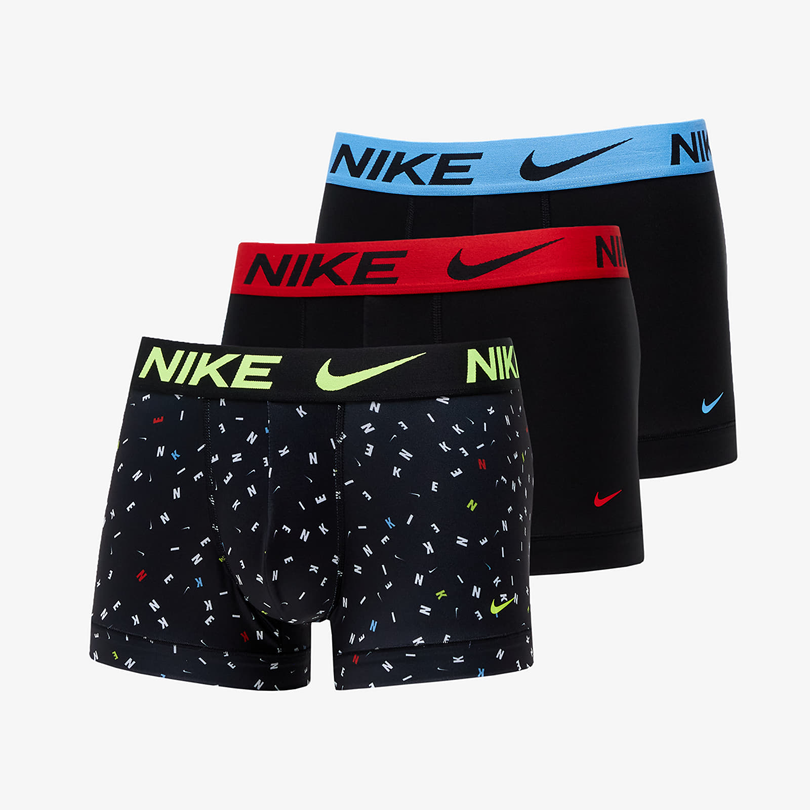 Bokserki Nike Dri-FIT Essential Micro Trunk 3-Pack Swooshfetti Print ...