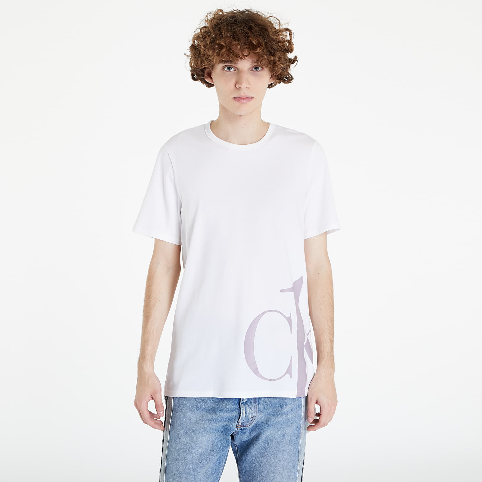 Trička Calvin Klein Ck1 Graphic Tees S/S Crew Neck White/ Nirvana Logo ...