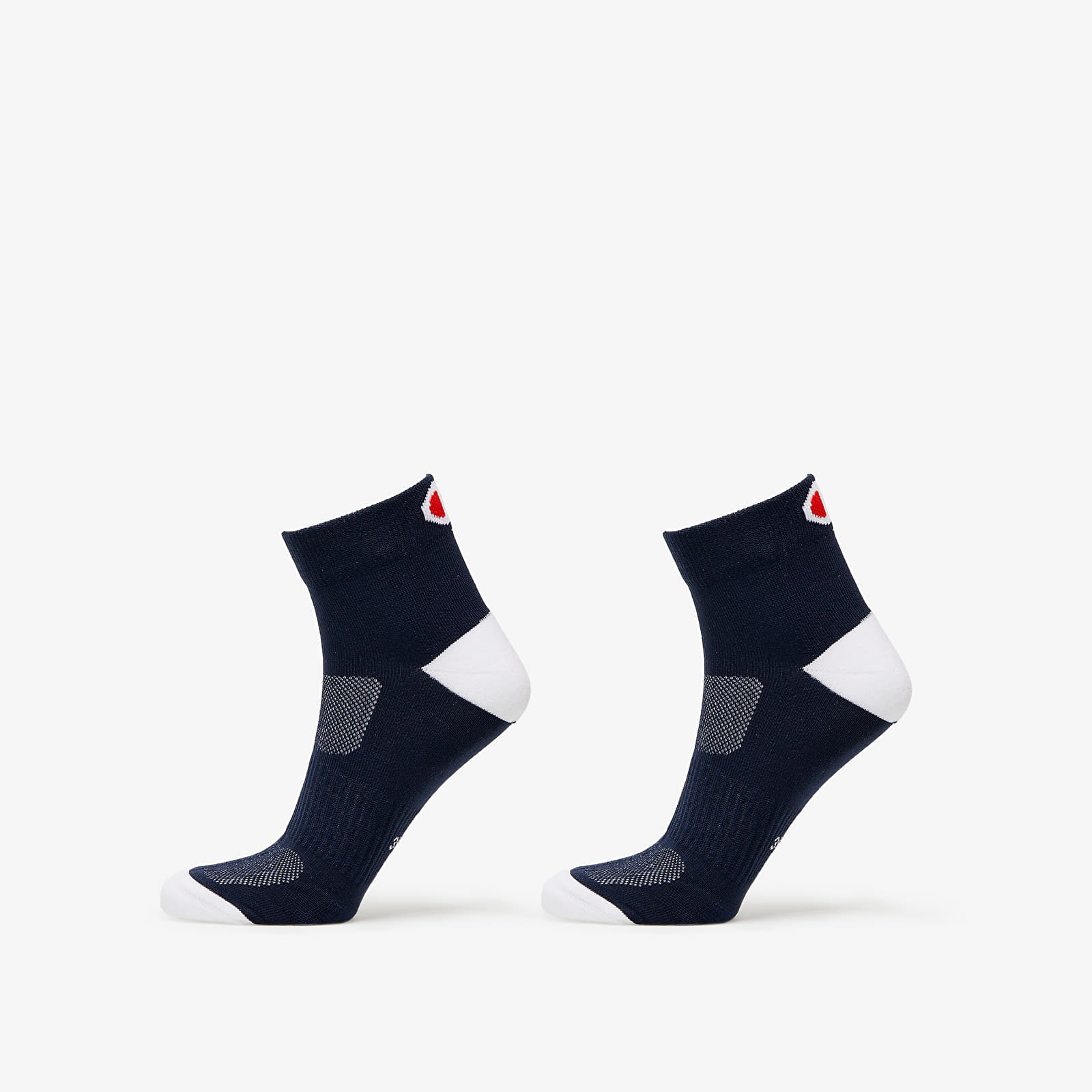 Socks Champion Shock Absorber Ankle Socks 2-Pack Navy/ White | Footshop