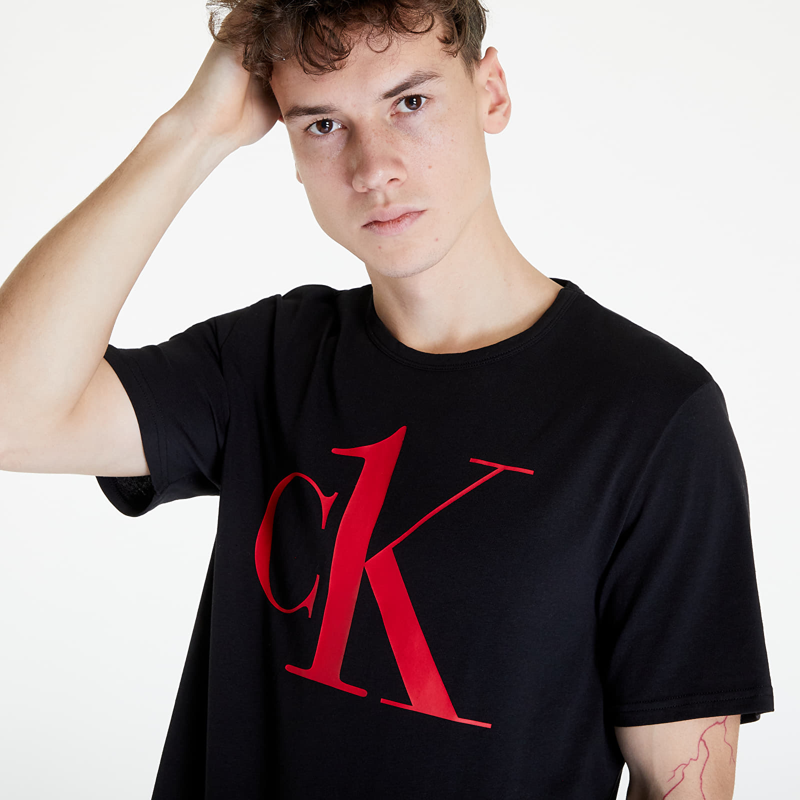 T-shirts Calvin Klein Ck1 Graphic Tees S/S Crew Neck Black/ Exact Logo ...