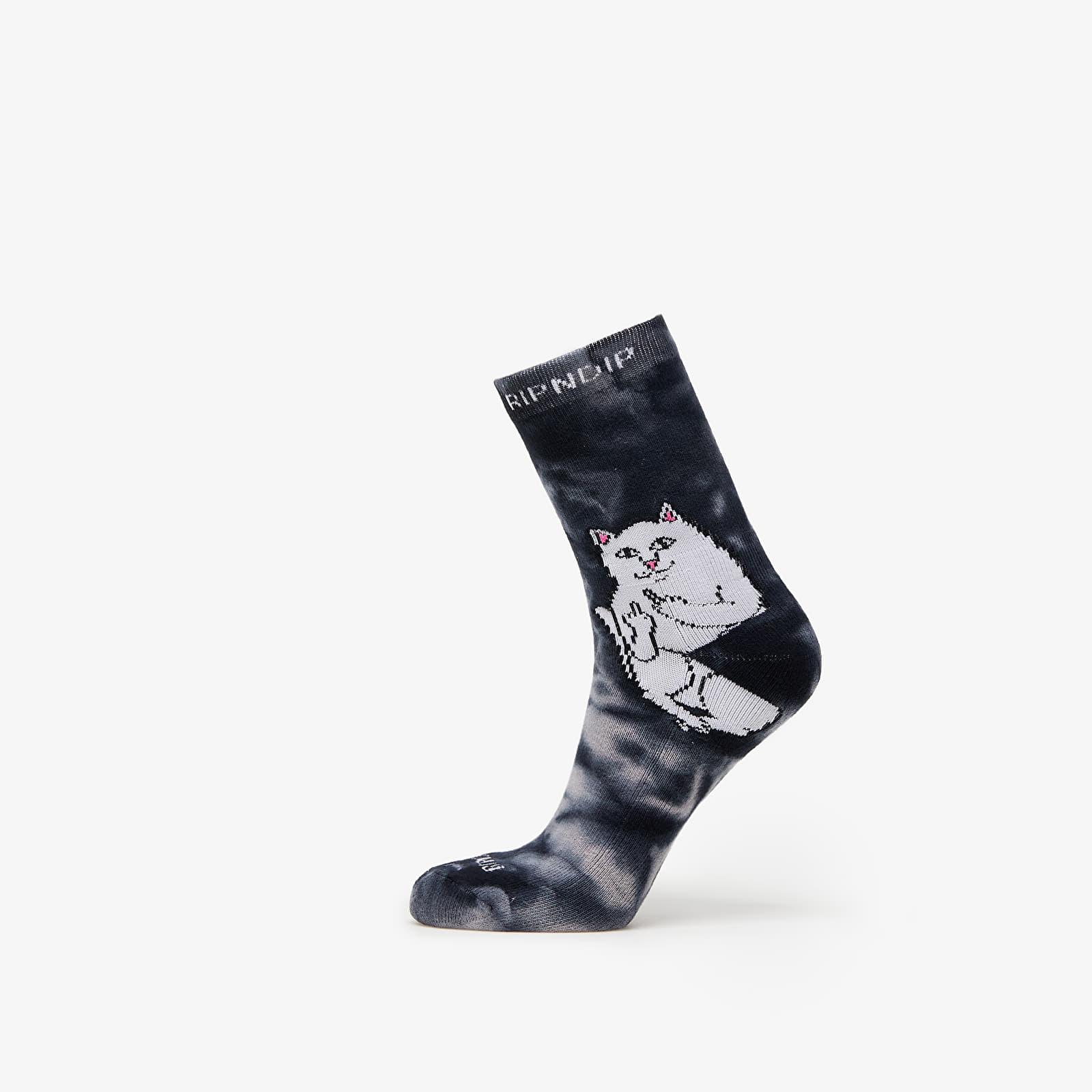 Socks RIPNDIP Lord Nermal Mid Socks Charcoal Wash | Footshop