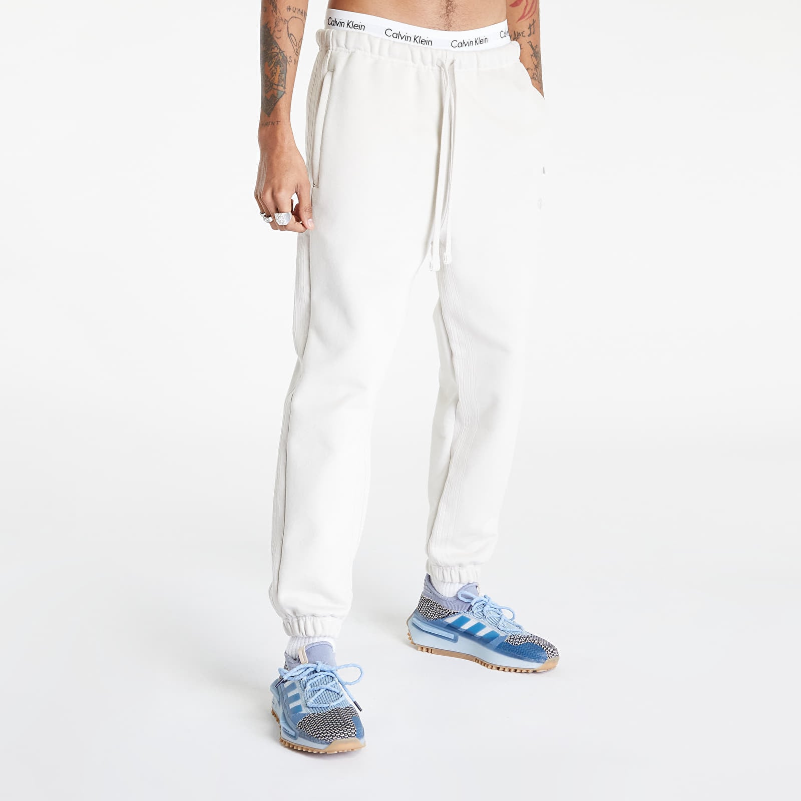 Pants adidas Blue Version Essentials Men's Sweatpants Aluminium | Footshop