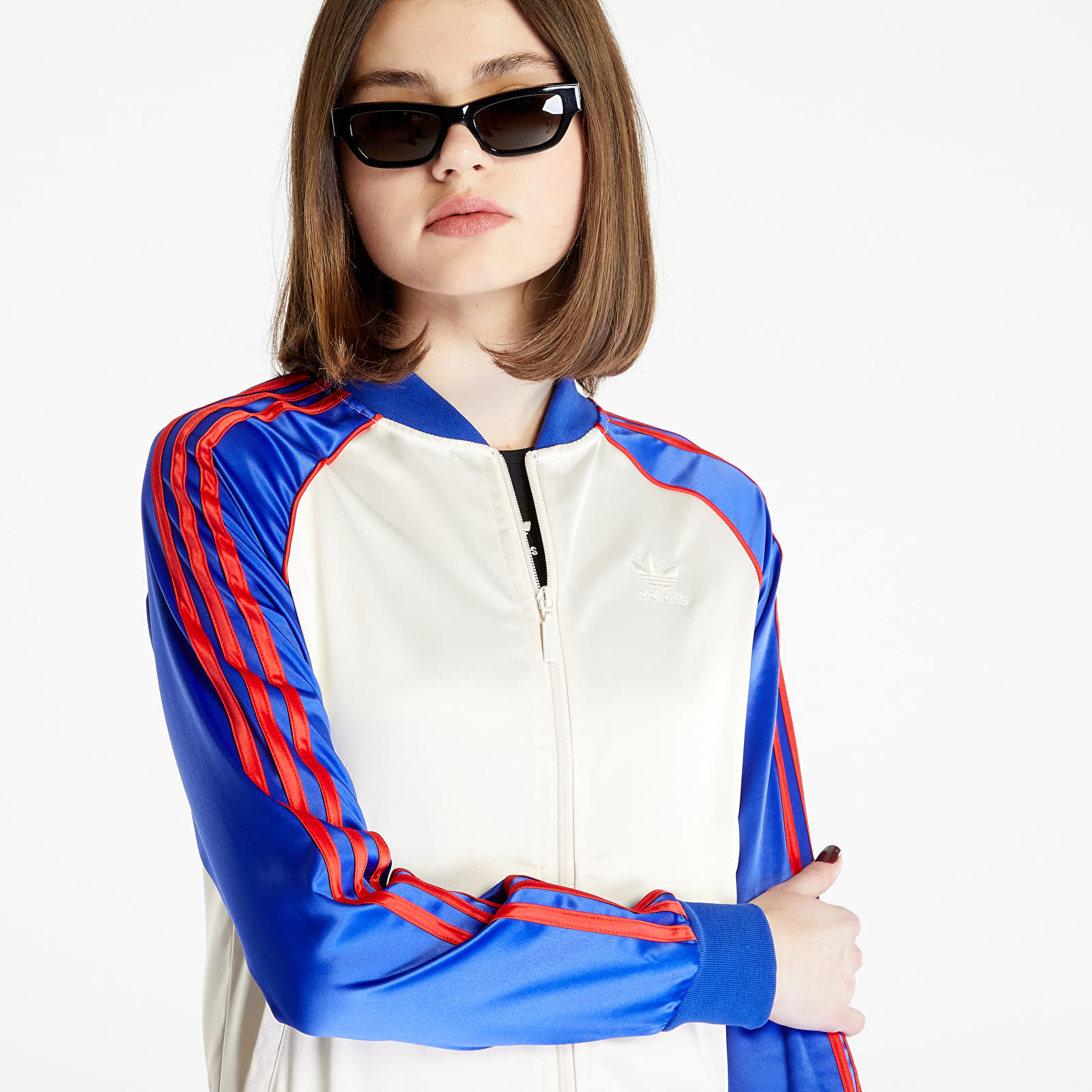 Sweatshirts adidas SST Tracktop Wonder White/ Lucid Blue | Footshop