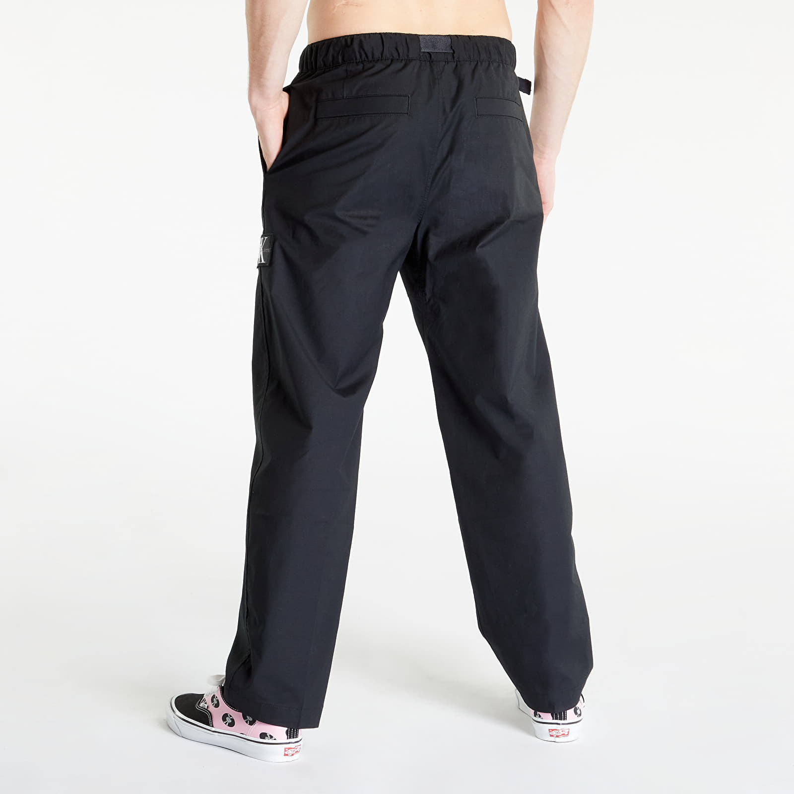 Pants and jeans Calvin Klein Jeans Straight Utility Rip Chinos Black ...