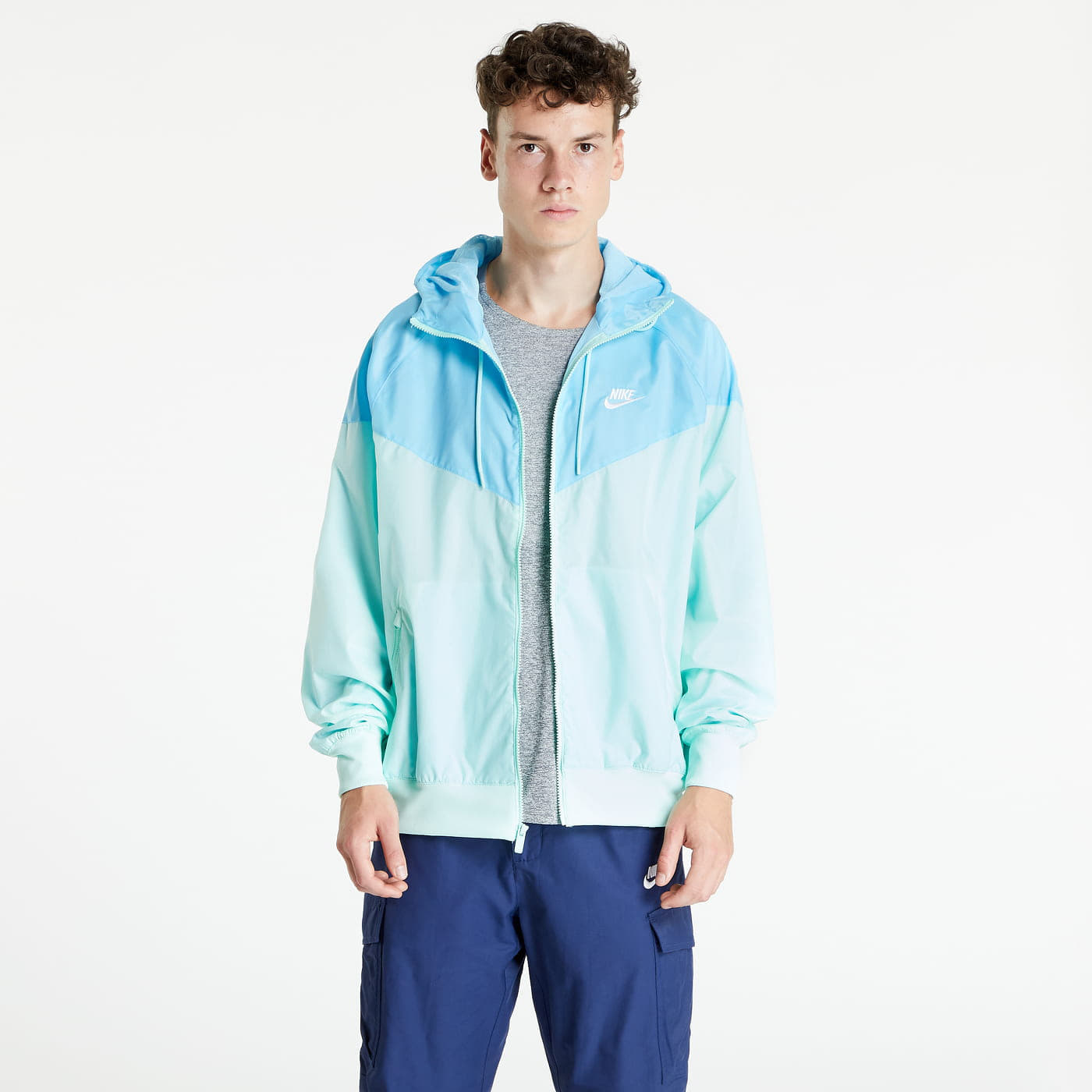 Coachjassen Nike Sportswear Windrunner Jacket Turqoise | Footshop