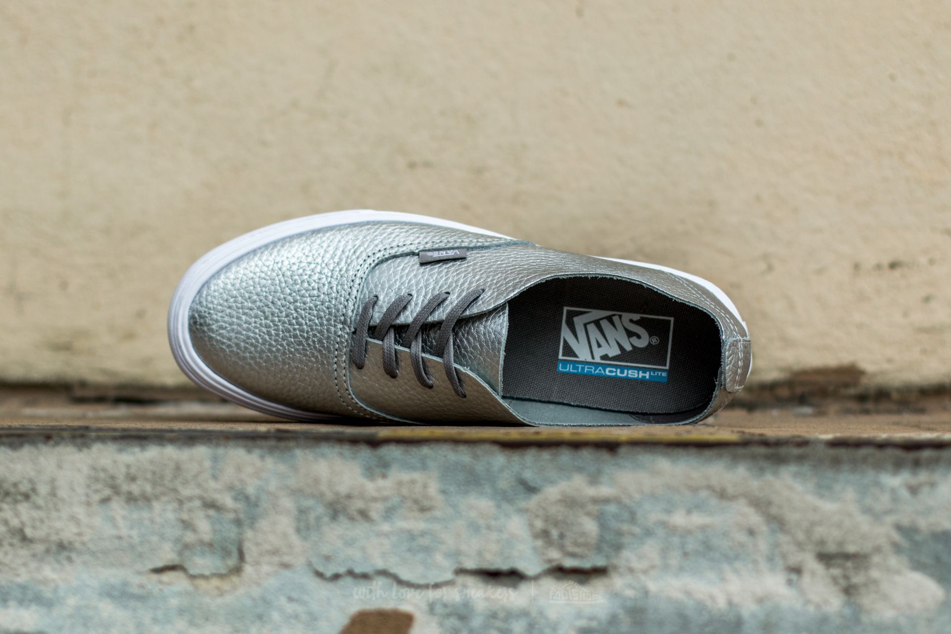 Men's shoes Vans Authentic Decon (Leather) Silver | Footshop