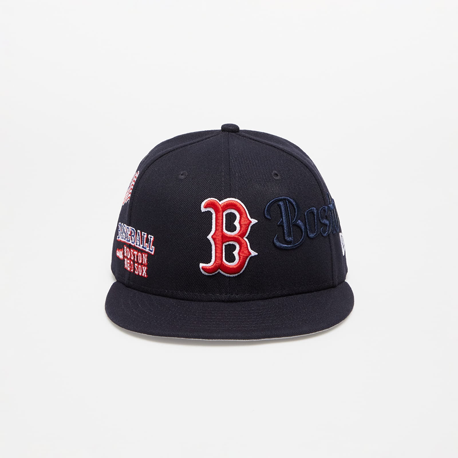 New Era Boston Red Sox Script 59Fifty Fitted Cap