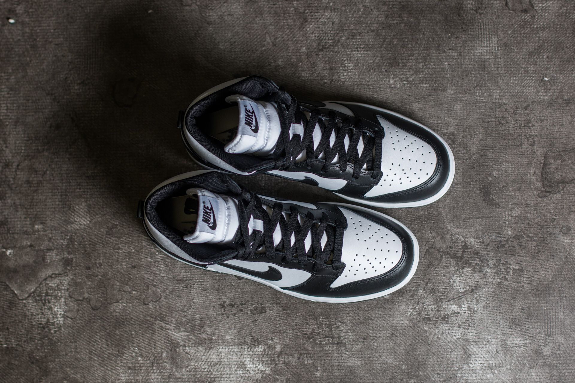 Herenschoenen Nike Dunk Retro Black/ Black-White (846813-002) | Footshop