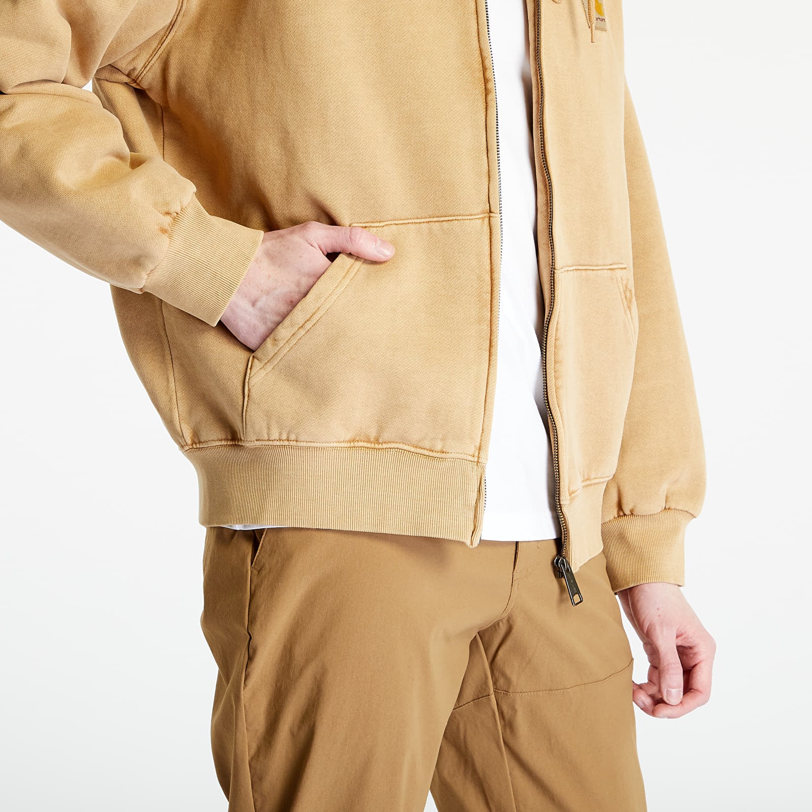 Якета Carhartt WIP Hooded Vista Jacket Dusty H Brown Garment Dyed ...