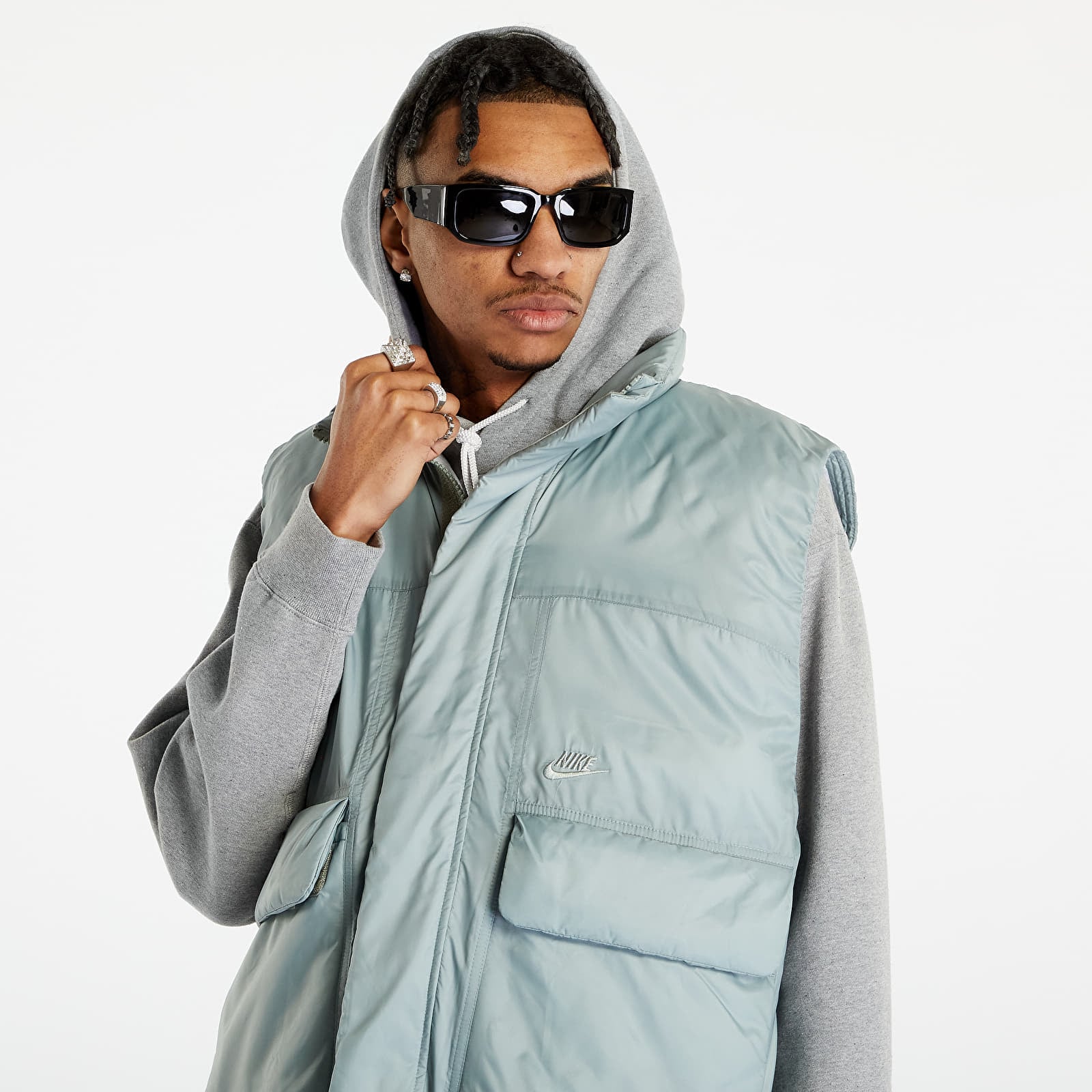 Vests Nike Sportswear Tech-Pack Therma-Fit ADV Insulation Woven Vest ...