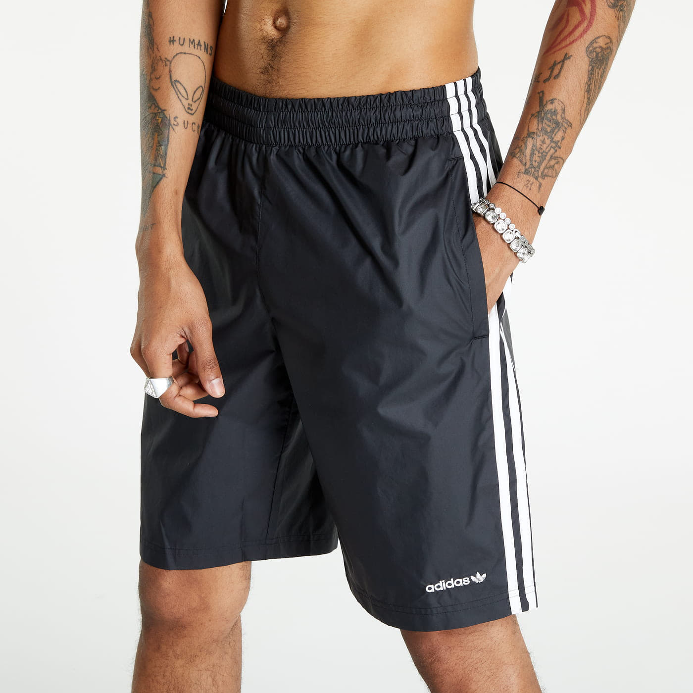 Shorts adidas Originals Trefoil Shorts Black | Footshop