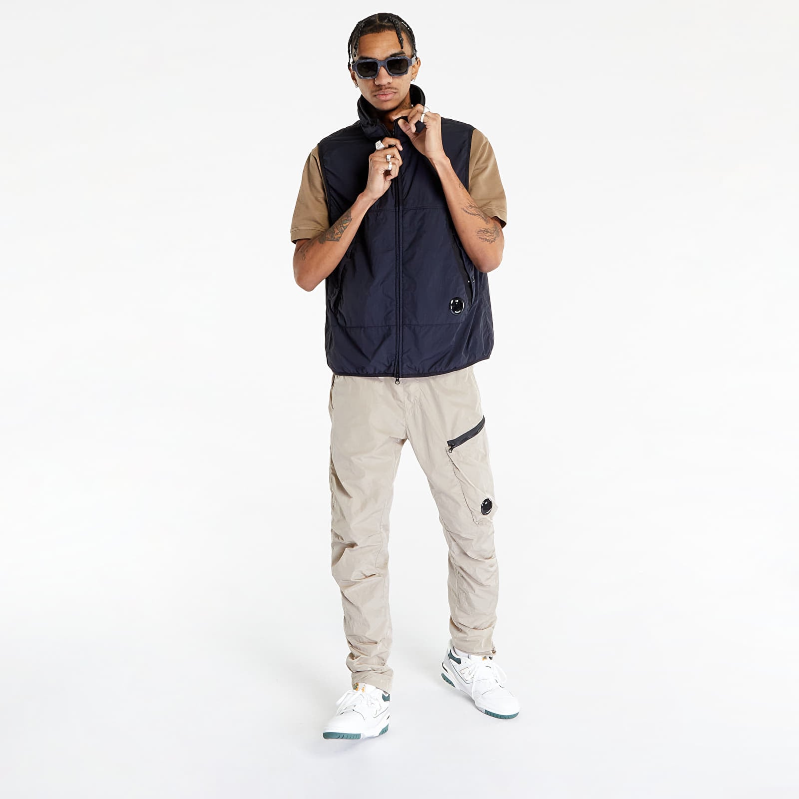 Vesty C.P. Company G.D.P. Vest Total Eclipse | Footshop