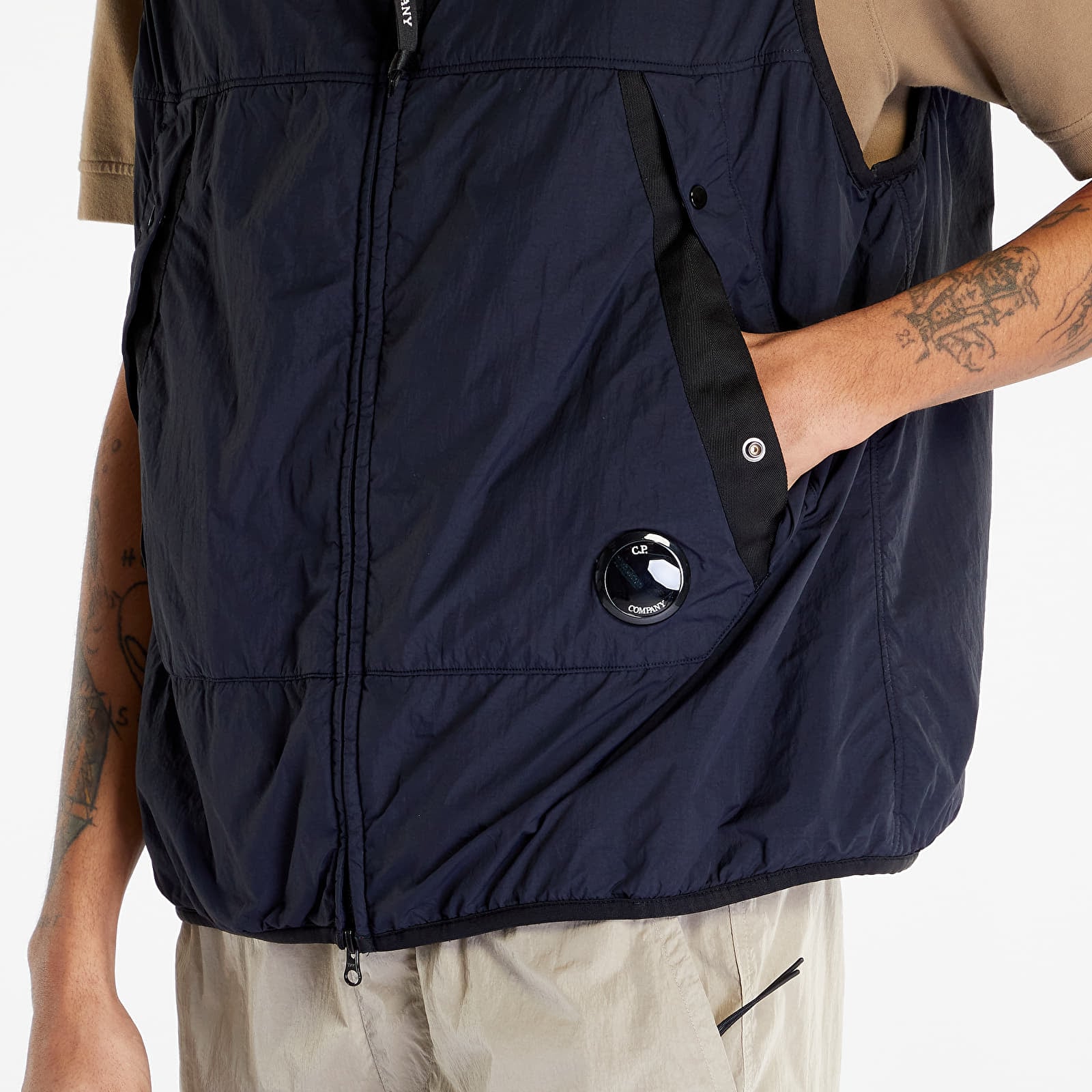 Vesty C.P. Company G.D.P. Vest Total Eclipse | Footshop