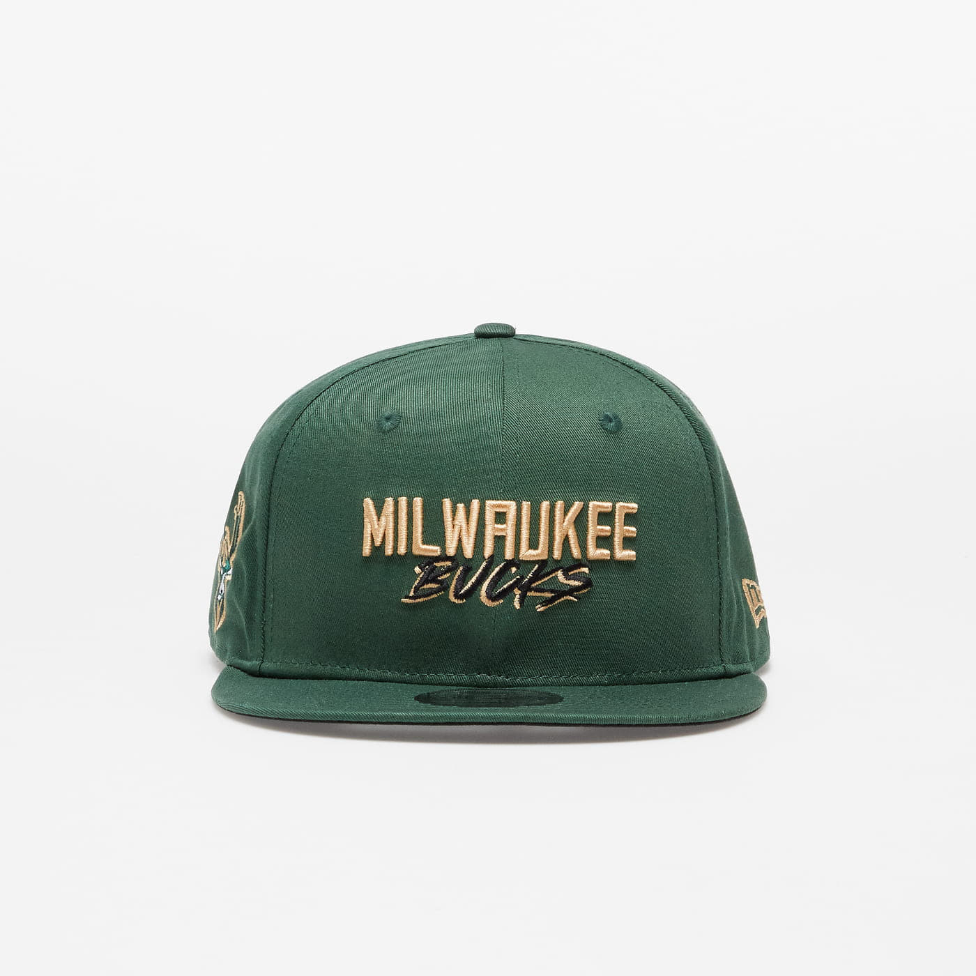 New Era Milwaukee Bucks Script Logo 9FIFTY Snapback Cap
