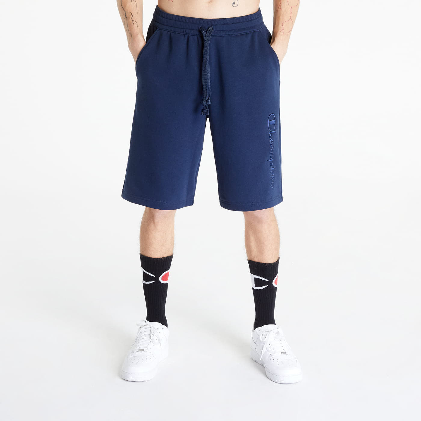 Shorts Champion Long Bermuda Navy | Footshop
