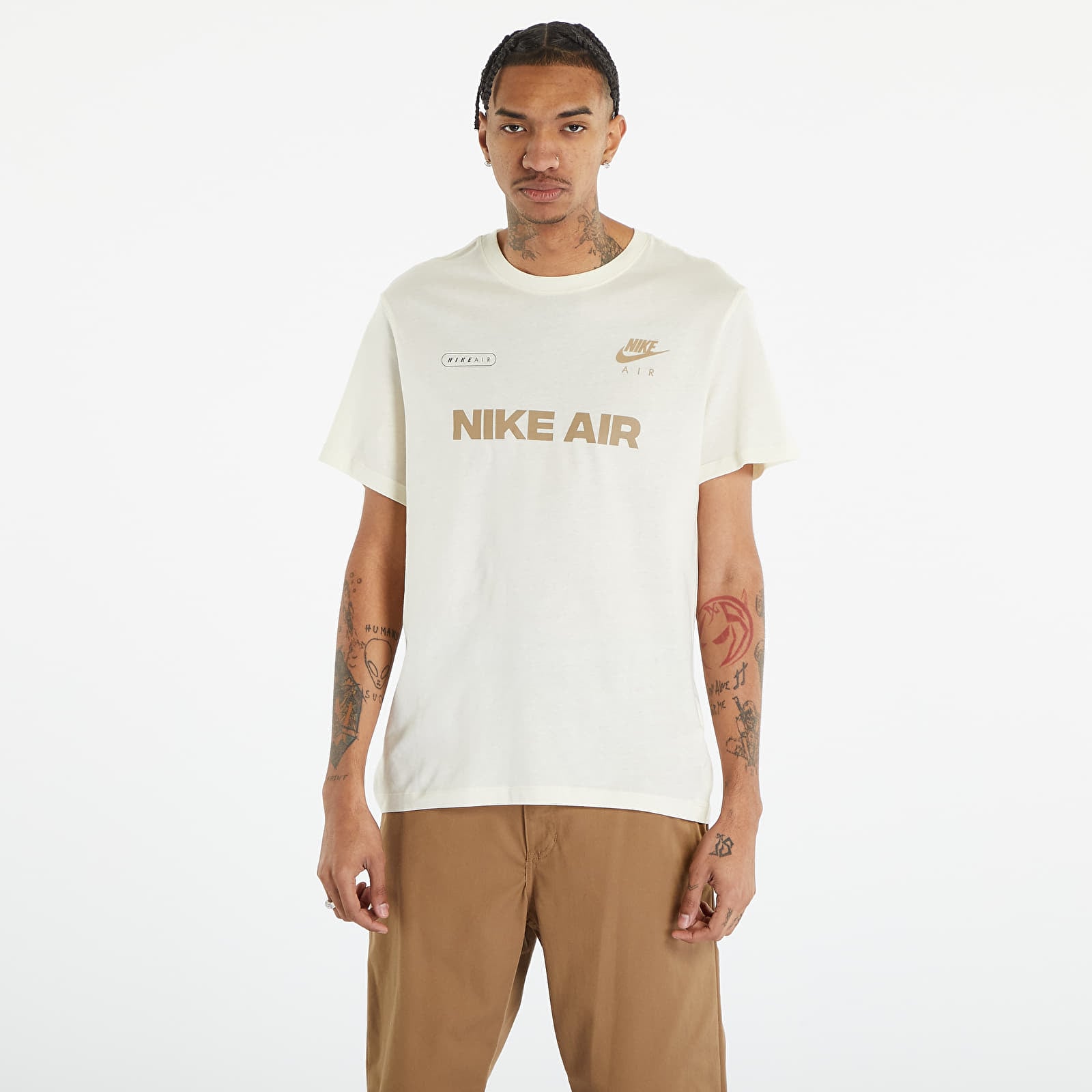 Trička Nike M NSW Air Tee Creamy | Footshop