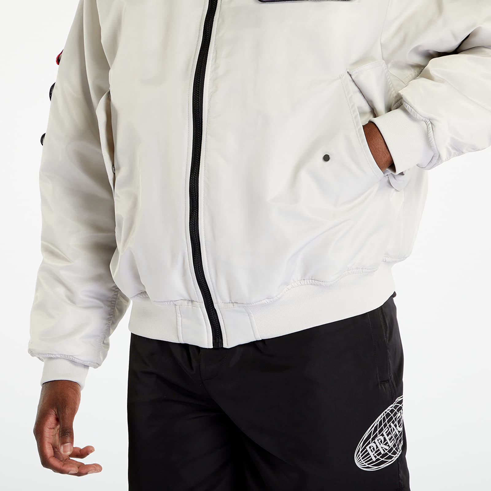 Jackets PREACH Patched Bomber Bone | Footshop