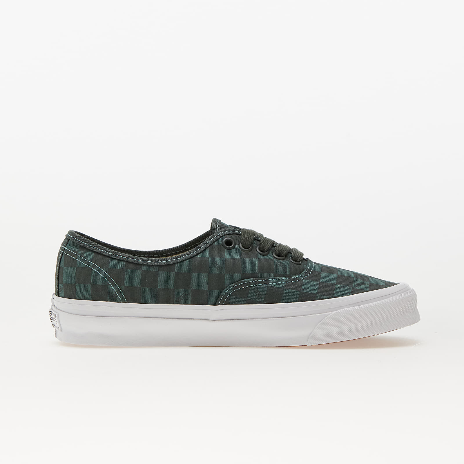 Men's shoes Vans Vault OG Authentic LX Vault Checkerboard Olive ...