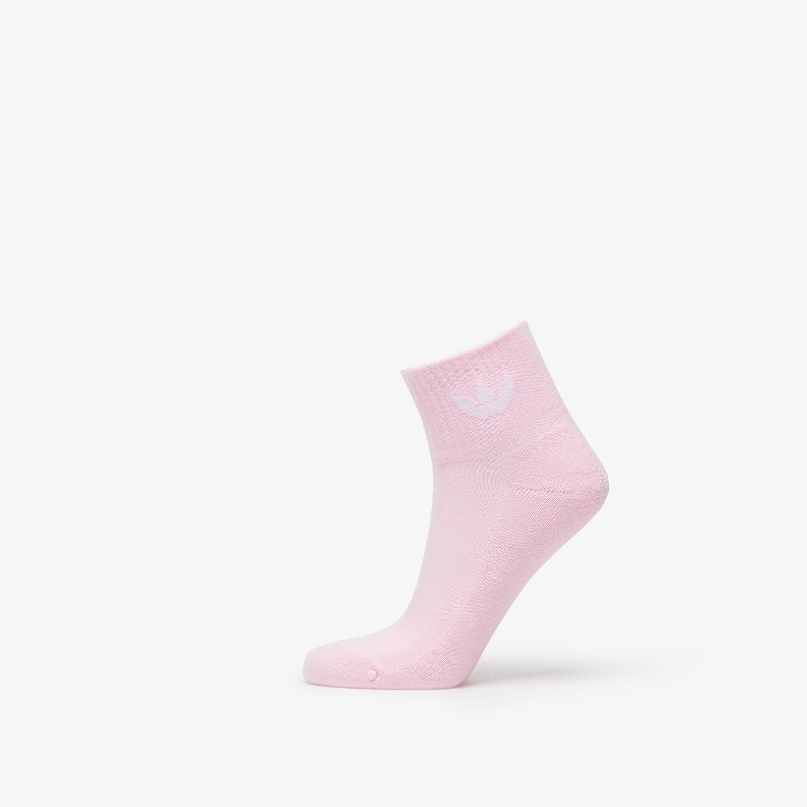 Socks adidas Mid Ankle Sock 3-Pack White/ Blilil/ Clear Pink | Footshop