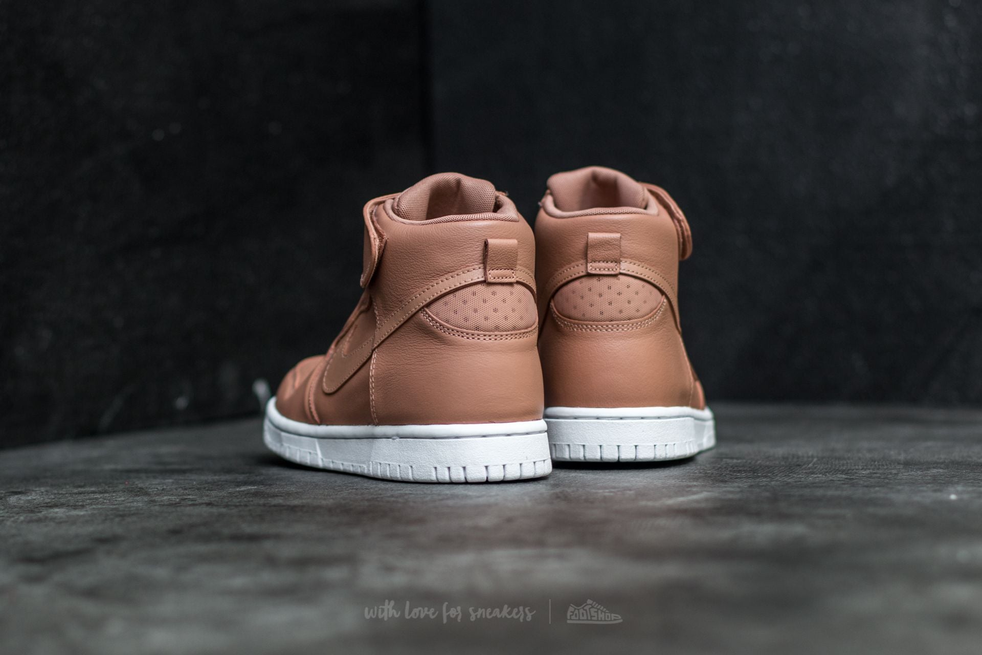 Women's shoes Nike Wmns Dunk Hi Ease Dusted Clay/ Dusted Clay-White ...